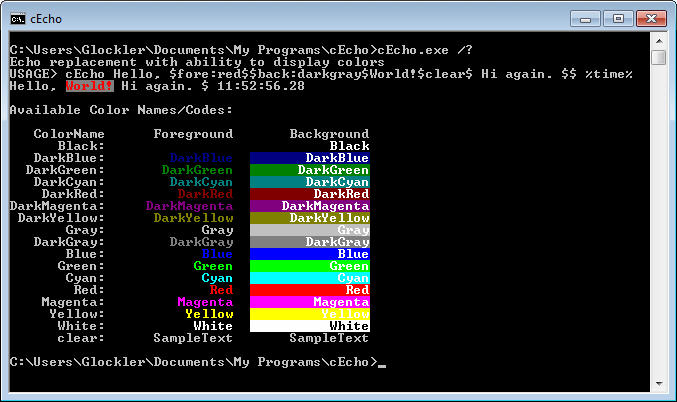 Glockler.com Apps - cEcho
